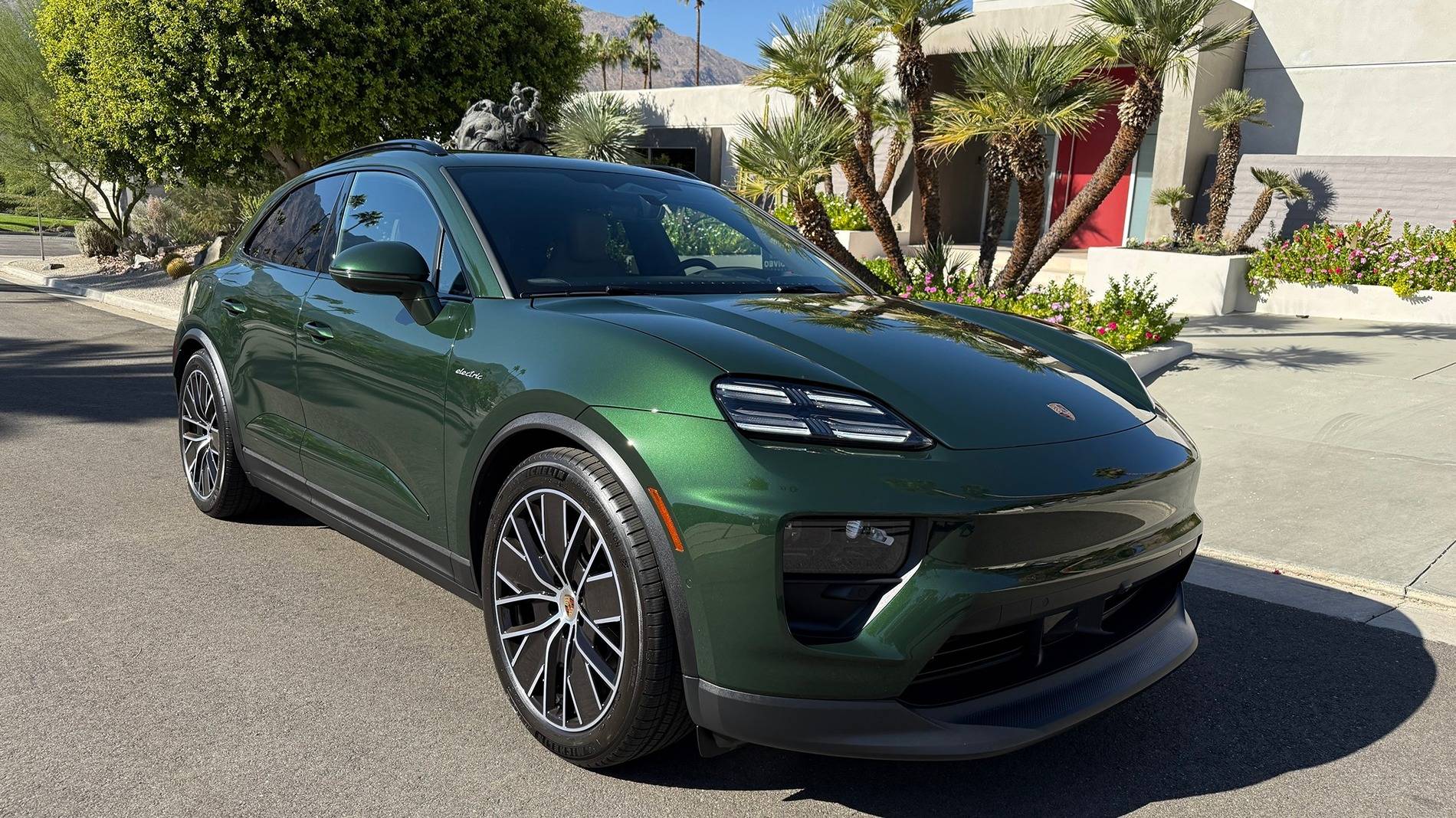 OAK GREEN Macan EV Photos Thread | Page 3 | Macan EV Forum, News, Info ...