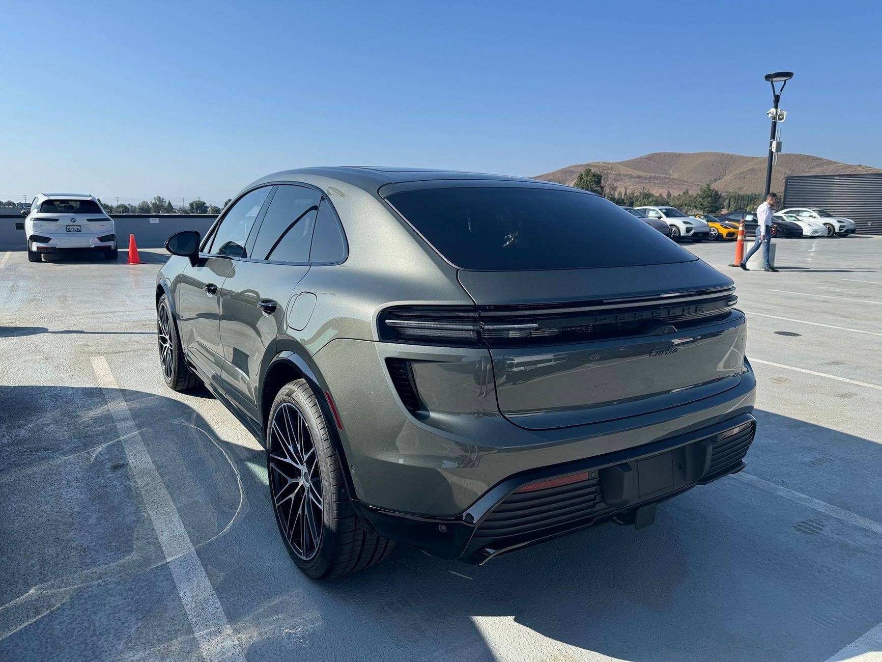 AVENTURINE GREEN Macan EV Photos Thread | Page 2 | Macan EV Forum, News ...