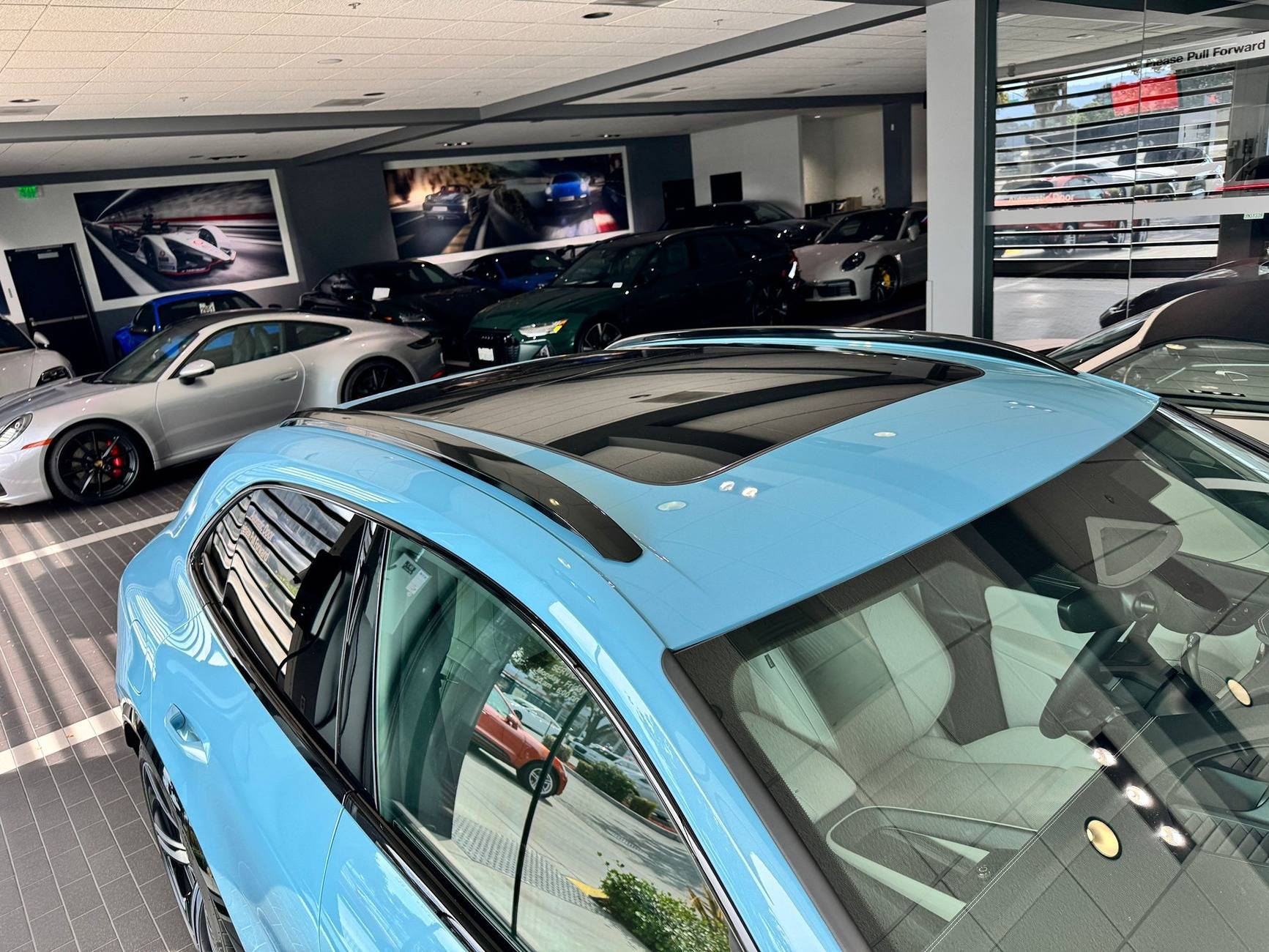 FROZEN BLUE Macan EV Photos Thread | Macan EV Forum, News, Info ...
