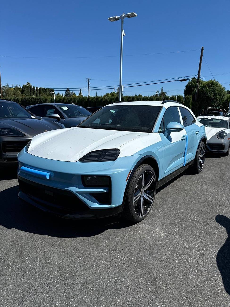 FROZEN BLUE Macan EV Photos Thread | Macan EV Forum, News, Info ...