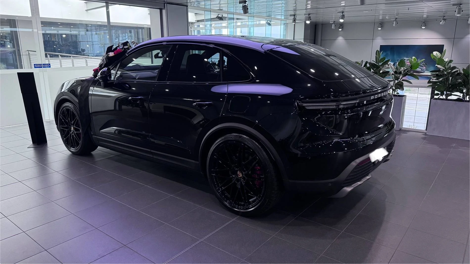 4S jet black metallic with arctic blue accents in Sydney delivered ...