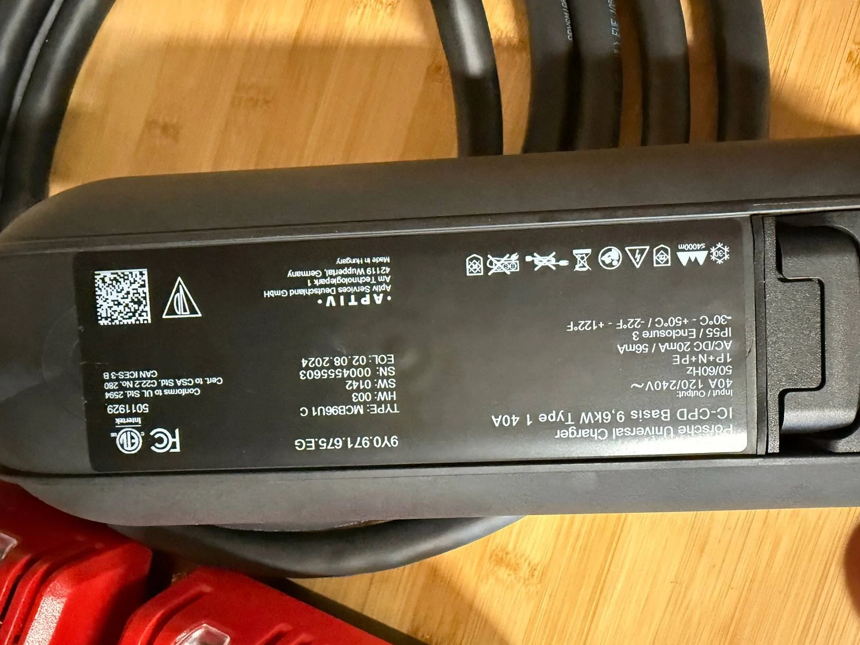 EVSE included with 2024/2025 Macan EV's | Macan EV Forum, News, Info ...