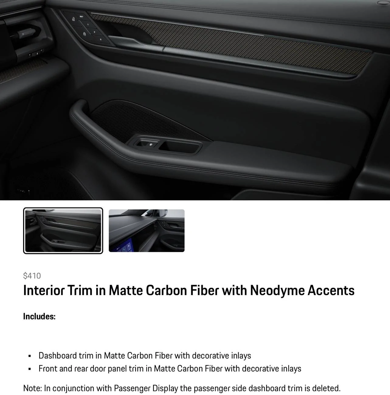 Does these two visible carbon fiber options clash because of their ...