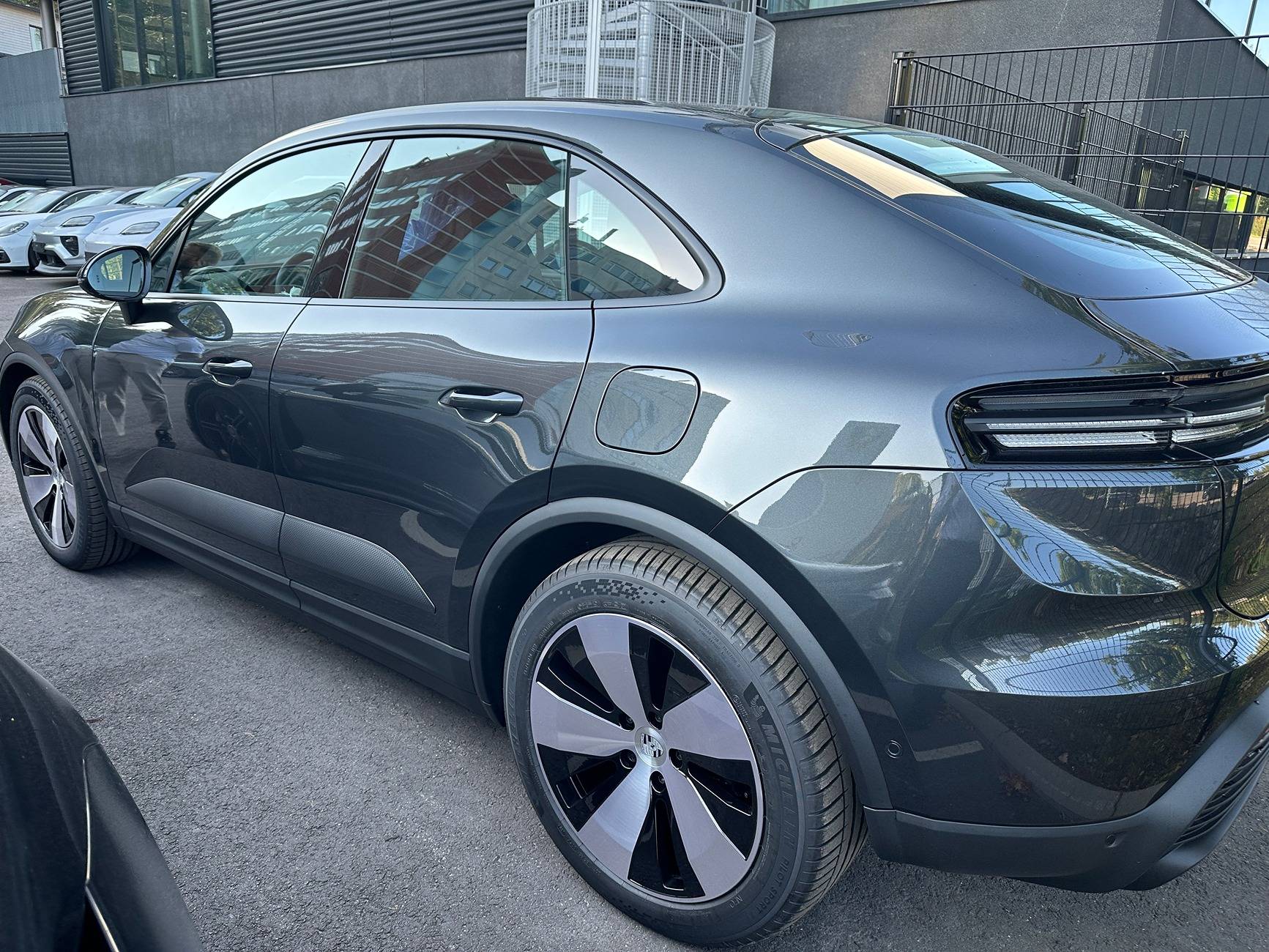 VOLCANO GREY Macan EV Photos Thread | Macan EV Forum, News, Info ...
