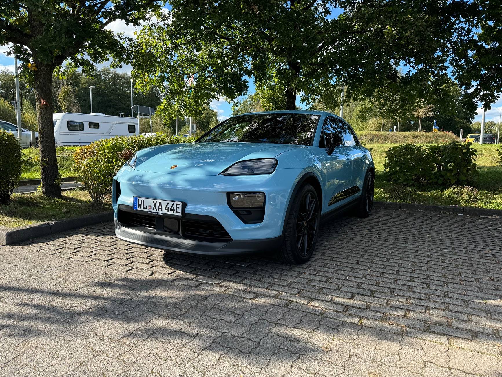 FROZEN BLUE Macan EV Photos Thread | Macan EV Forum, News, Info ...
