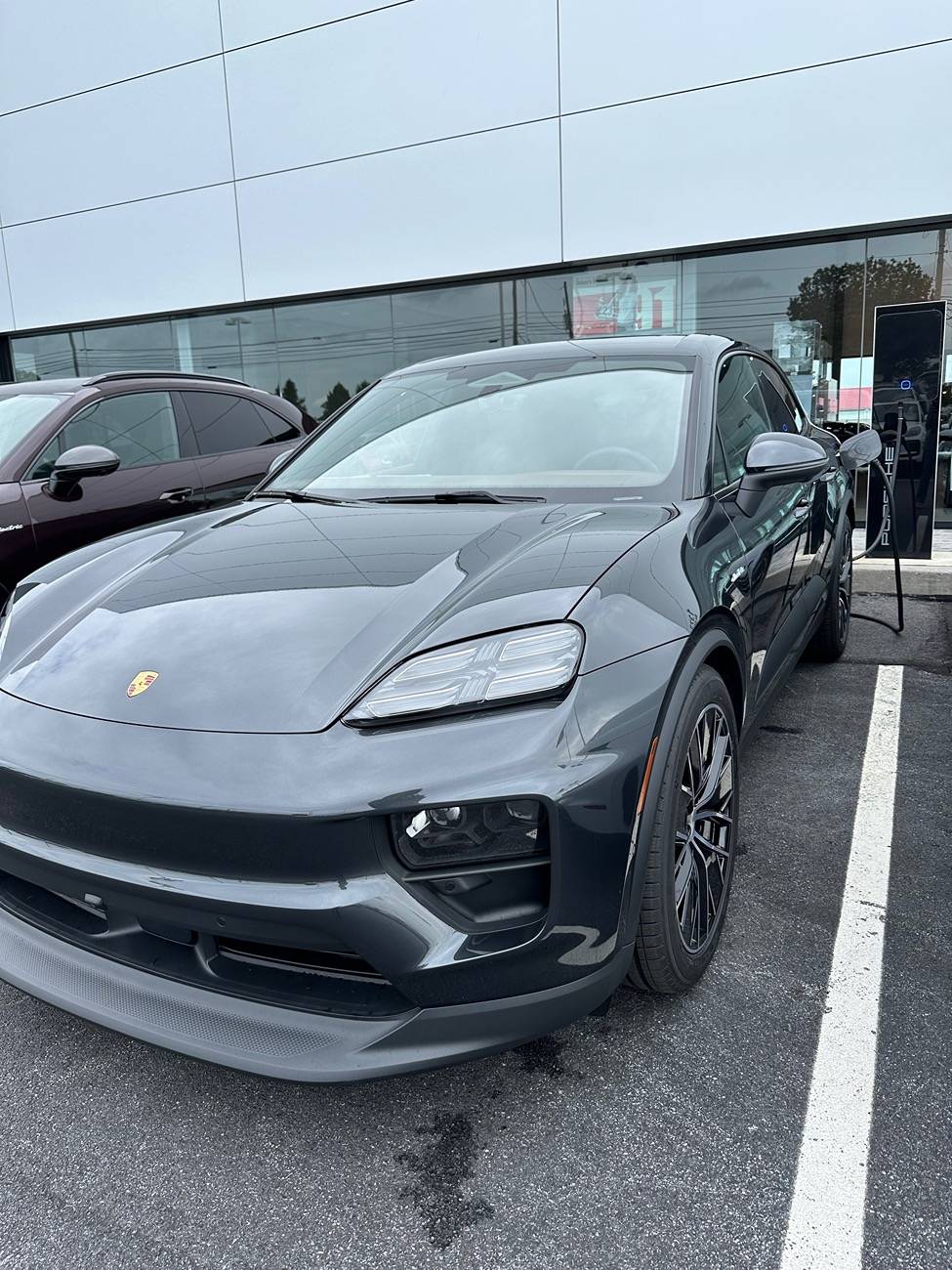 VOLCANO GREY Macan EV Photos Thread | Page 3 | Macan EV Forum, News ...