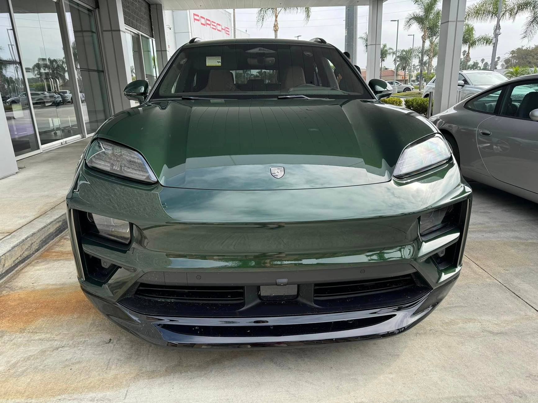 OAK GREEN Macan EV Photos Thread | Page 2 | Macan EV Forum, News, Info ...