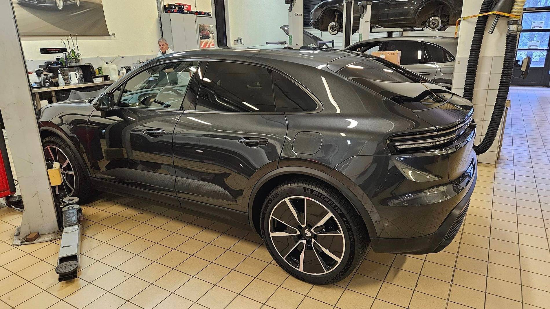 VOLCANO GREY Macan EV Photos Thread | Macan EV Forum, News, Info ...