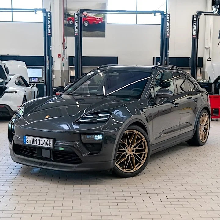 VOLCANO GREY Macan EV Photos Thread | Macan EV Forum, News, Info ...