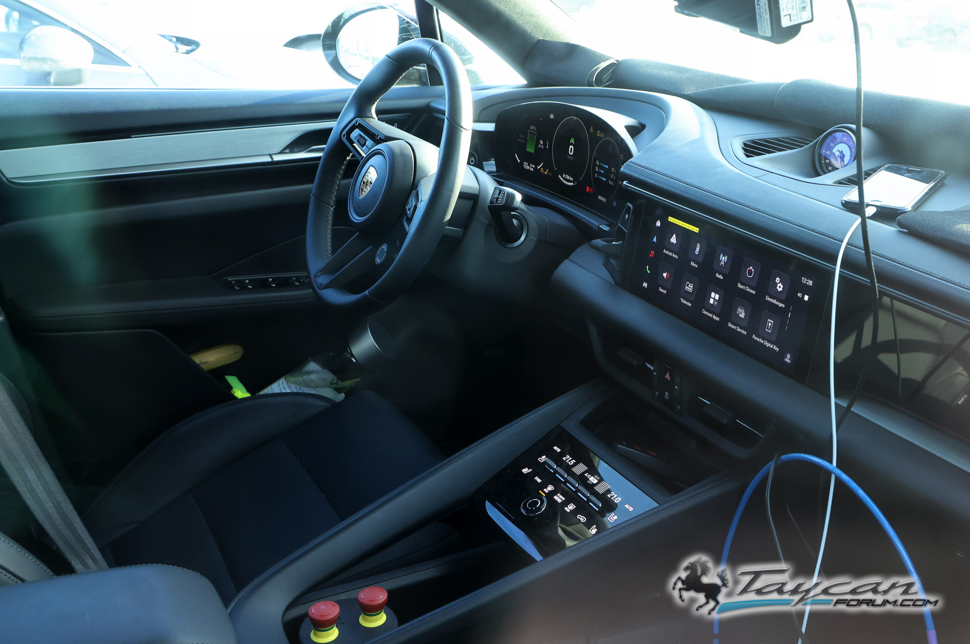 Macan EV Interior Spied Uncovered! + Latest Cold Climate Testing Photos ...