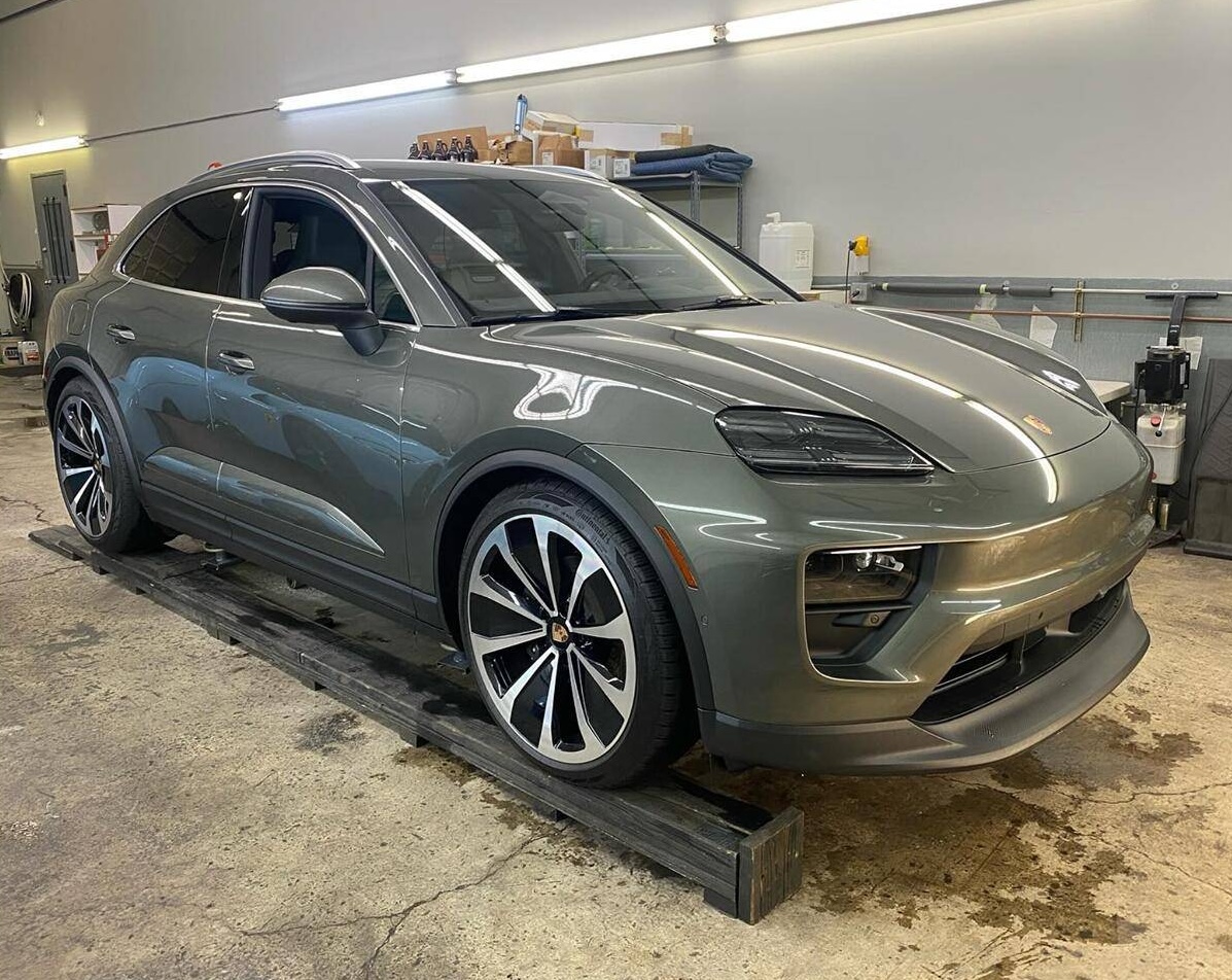 XPEL Ultimate PPF Install Complete on my Macan EV | Macan EV Forum, News, Info - MacanEVowners