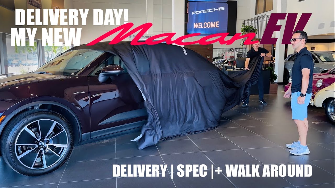 My New Macan 4 EV Delivery - Copper Ruby | Macan EV Forum, News, Info ...