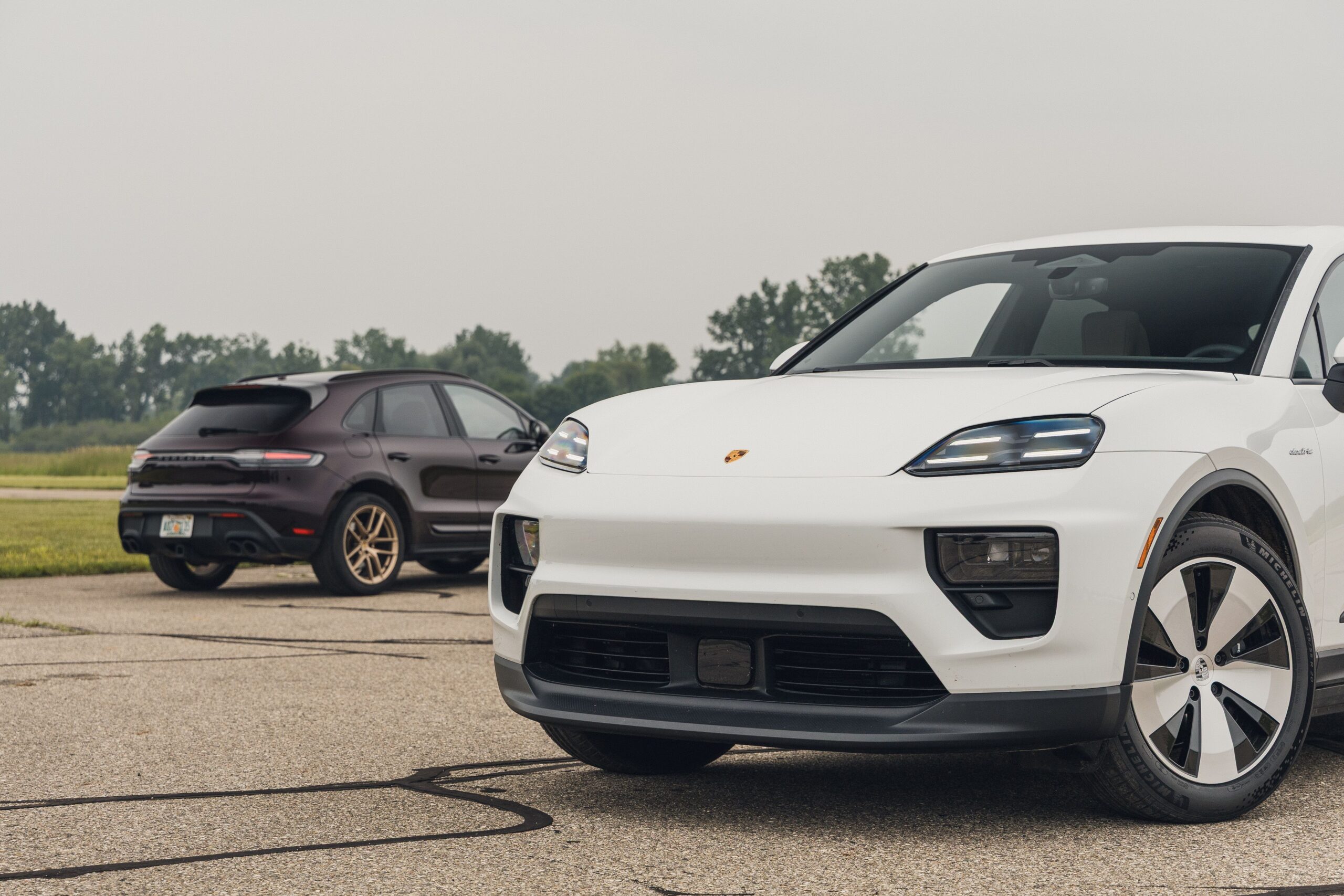 Car & Driver - Macan EV s. Macan T (ICE) Review | Macan EV Forum, News ...